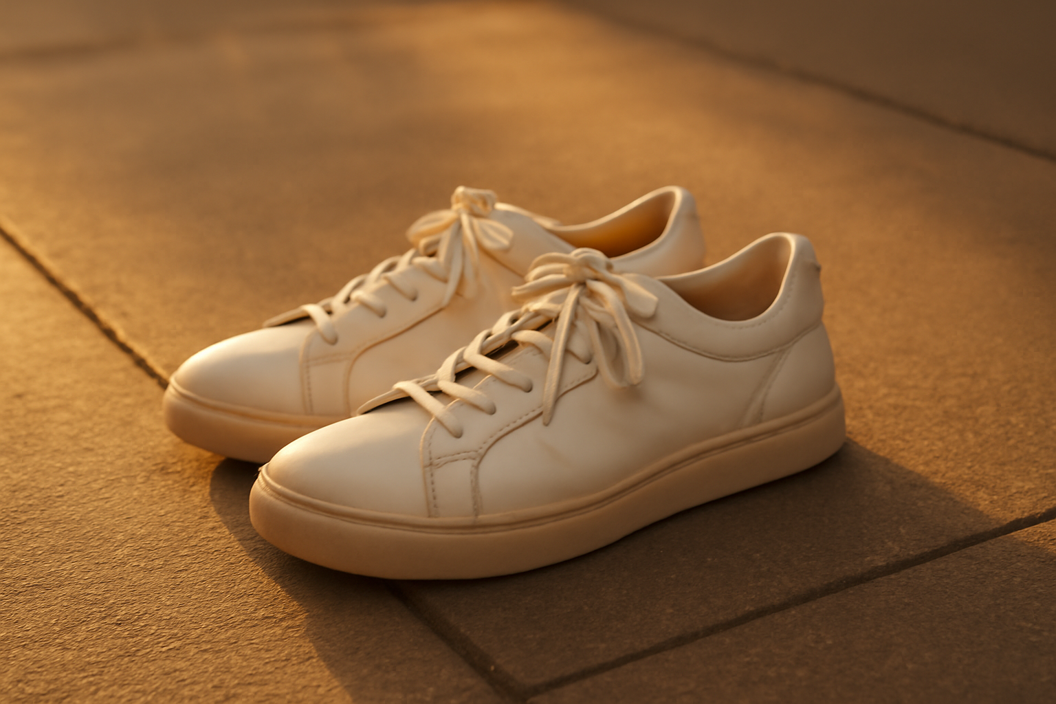 Comment porter des baskets blanches sans les salir ? - Mes Chaussures Homme